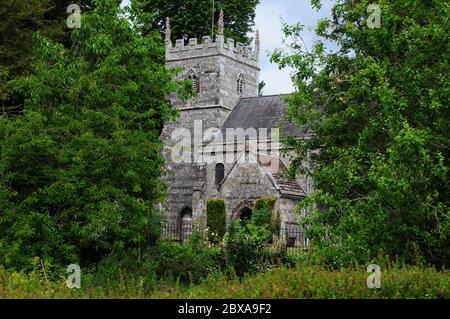 Winterborne Stickland village, Dorset, UK Stock Photo - Alamy