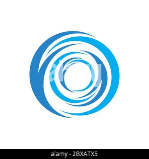 Whirlpool Simple vector icon. Illustration symbol design template for ...
