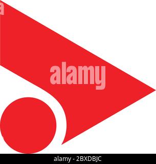 triangle shape dot logotype Stock Vector Image & Art - Alamy
