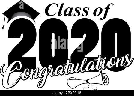 Congratulations Class of 2020 Banner Stock Photo - Alamy