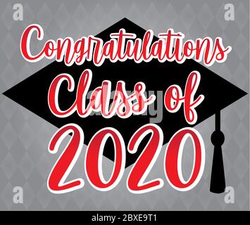 Congratulations Class of 2020 Banner Stock Photo - Alamy