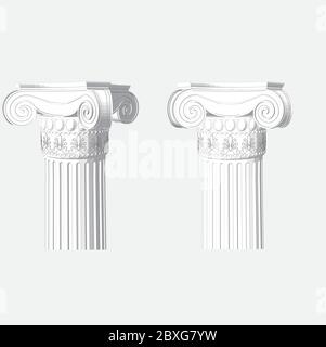 Architecture, columns, beams, architectural decoration, architectural ...