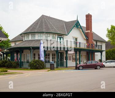 Gananoque in Ontario, Canada. The town is seen as a gateway to the ...