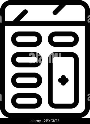 invoicing business process line icon vector. invoicing business process sign. isolated contour ...