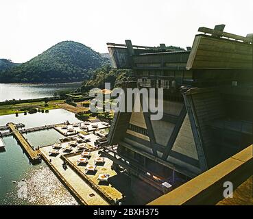 Kyoto International Conference Center (ICC Kyoto) a brutalist building ...