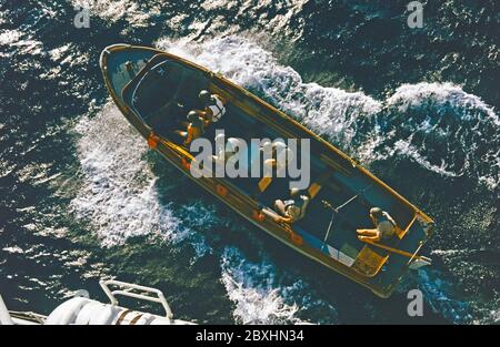 German Navy training ship Deutschland on its 55th training journey, May ...