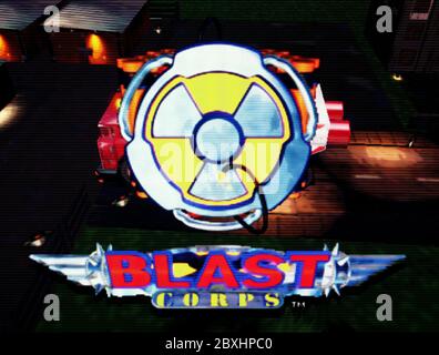 Blast Corps - Nintendo 64 Videogame - Editorial use only Stock Photo ...