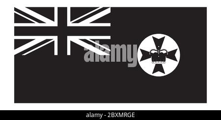 Emblem of Queensland, state of Australia. Vector illustration Stock ...