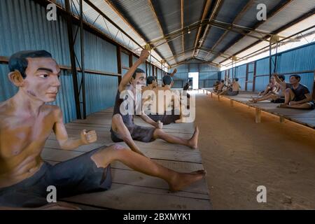 Phu Quoc, Vietnam - 30 January 2020. Scenes of civil war in Coconut ...