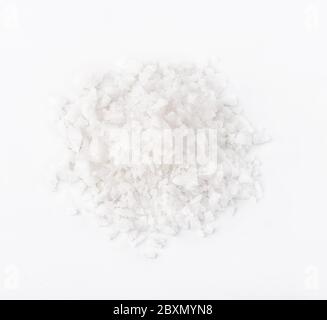 A pile of Pure White Sea salt for cooking Stock Photo - Alamy