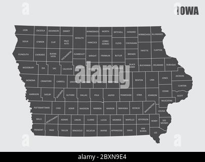 Lee County, Iowa (U.S. county, United States of America, USA, U.S., US ...