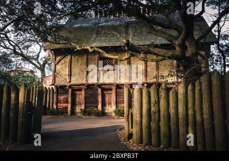 Fort Raleigh National Historic Site Marker, Roanoke Island, North ...