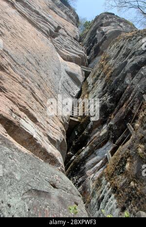 mountain natural landscape, Wuyi mountain, fujian province, China Stock ...