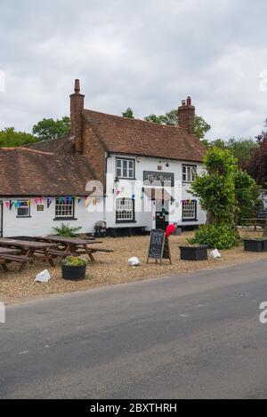 Sarratt Village Sign Stock Photo - Alamy