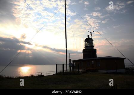 Kullen Lighthouse at Kullaberg Stock Photo - Alamy