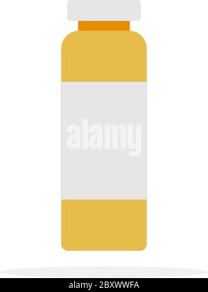 Spa salon flat design long shadow icons set. Cucumber slice and lotion ...