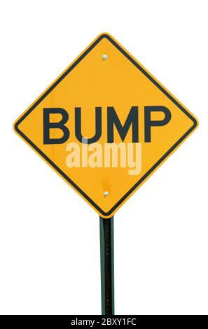 Speed bump isolated on white. Traffic calming device Stock Photo - Alamy