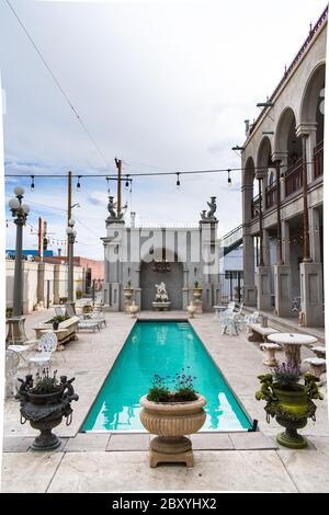 Turquoise Museum in downtown Albuquerque, New Mexico Stock Photo - Alamy