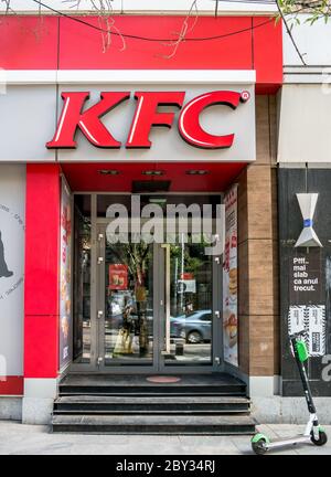 KFC fast food restaurant near Syntagma Square, Athens, Greece Stock ...