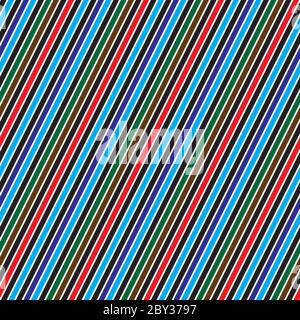 Seamless pattern with oblique colored segments Stock Vector Image & Art ...