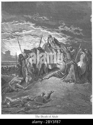 The Death of Ahab by Gustave Dore Stock Photo - Alamy
