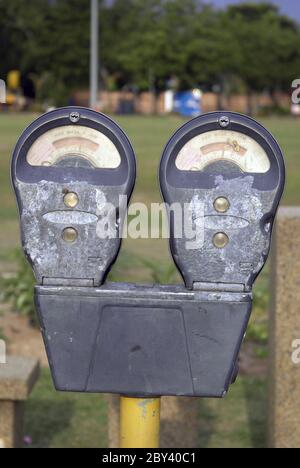 Metered Parking Sign - Street Scene New York City - USA Stock Photo - Alamy