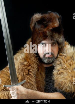 Cimmerian.barbarian Warrior Stock Photo - Alamy