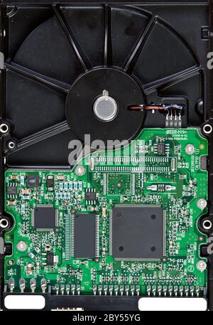 Hard Disk and Memory Chips Stock Photo - Alamy