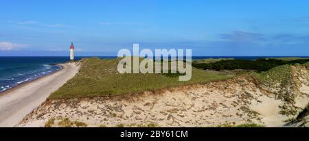 lighthouse at anholt, denmark Stock Photo - Alamy