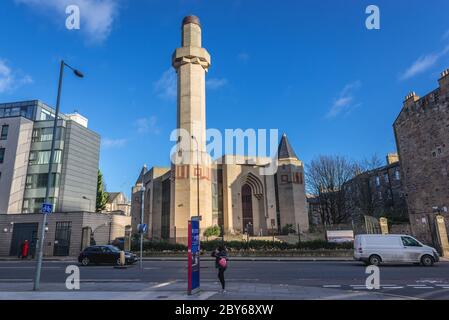 Edinburgh Central Mosque and Islamic Centre, Scotland, UK Stock Photo ...