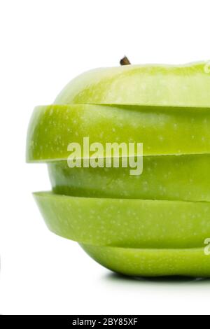 Apple cross sections Stock Photo - Alamy