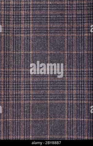 brown fabric texture with gingham as background Stock Photo - Alamy