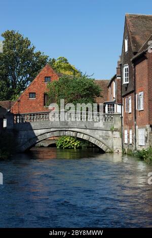 England, Hampshire, Winchester, Winchester Cathedral *** Local Caption ...