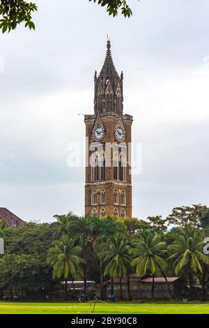 Churchgate Architecture with watch tower and some public limited ...