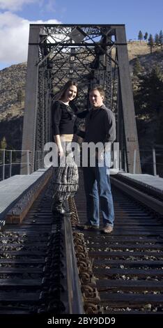 Love and train Stock Photo - Alamy