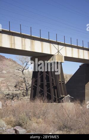 train bridge in western nevada Stock Photo - Alamy