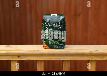 Packet of loose-leaf black Sabah Tea (Camellia Sinensis, 200g) from ...