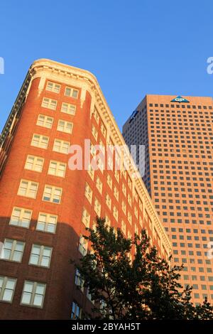 Historic Carnegie Building & GP Tower,Atlanta,Georgia,USA Stock Photo ...