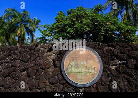 Shinmachi Tsunami Memorial, Wailoa State Park, Hilo City, Hawaii, USA ...
