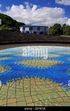 Shinmachi Tsunami Memorial, Wailoa State Park, Hilo City, Hawaii, USA ...