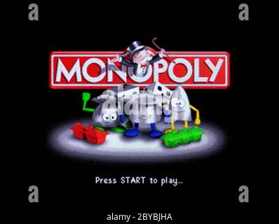 Monopoly - Nintendo 64 Videogame - Editorial use only Stock Photo - Alamy