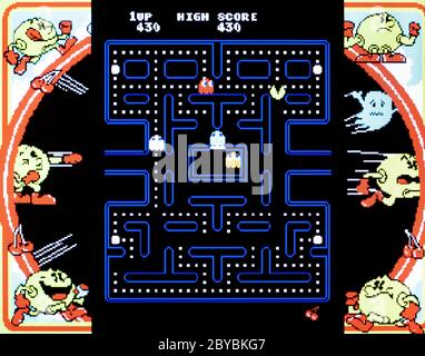 Namco Museum 64 - Nintendo 64 Videogame - Editorial use only Stock ...