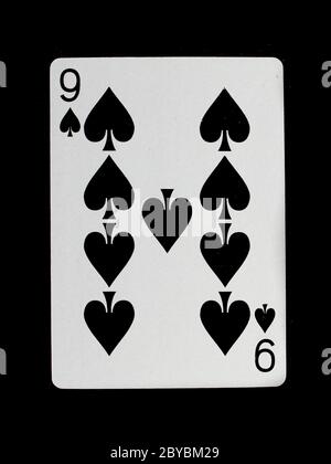 Old playing card (nine Stock Photo - Alamy