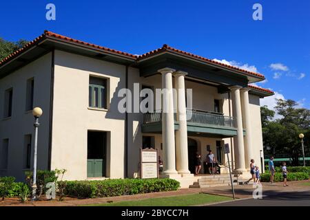 Old Courthouse, Lahaina, Maui Island, Hawaii, USA Stock Photo - Alamy