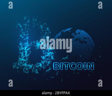 computer currency exchange neon glow icon illustration Stock Vector ...