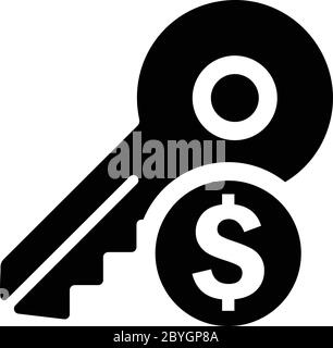 Business Success Key icon. Fully editable vector EPS use for printed ...