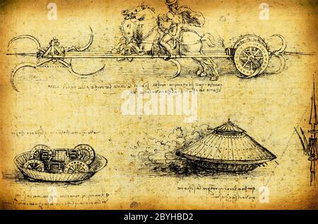 Old Engineering Drawing Stock Photo - Alamy