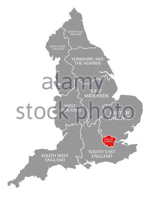 greater london administrative map Stock Vector Image & Art - Alamy