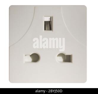BS 1363 Standard British power Plug Socket Stock Photo - Alamy