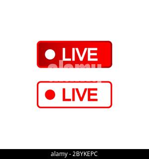 YouTube logo isolated on white background Stock Vector Image & Art - Alamy